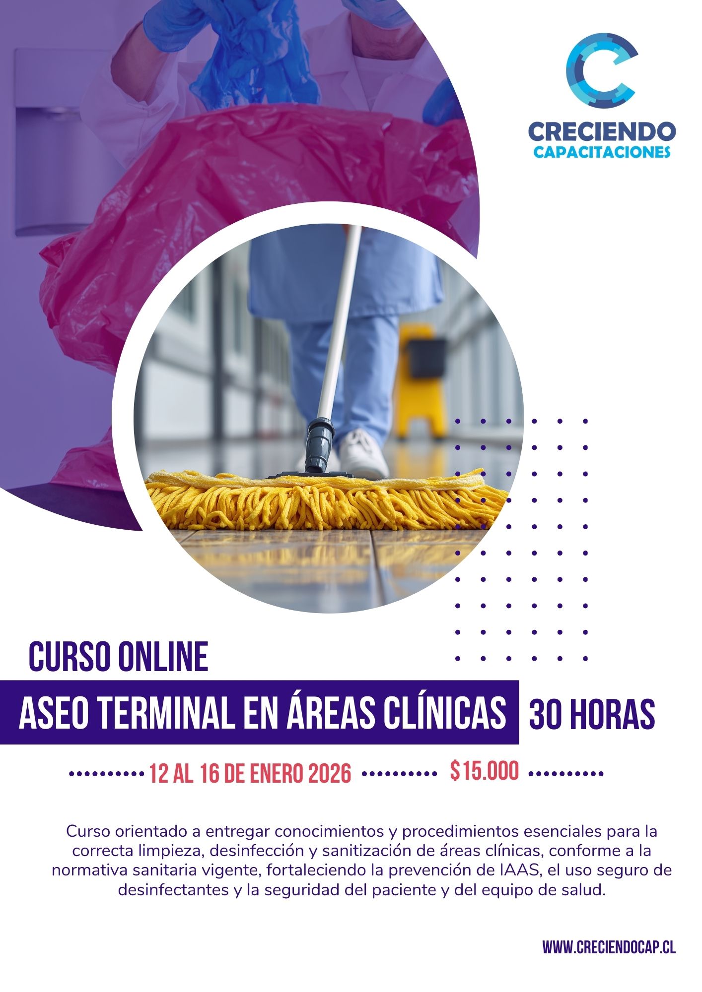 Aseo terminal: Curso Online de Cuidado Integral y Descuento